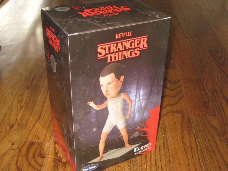 Royal Bobbles Stranger Things Eleven Haptic Suit Bobblehead Zavvi Only ...