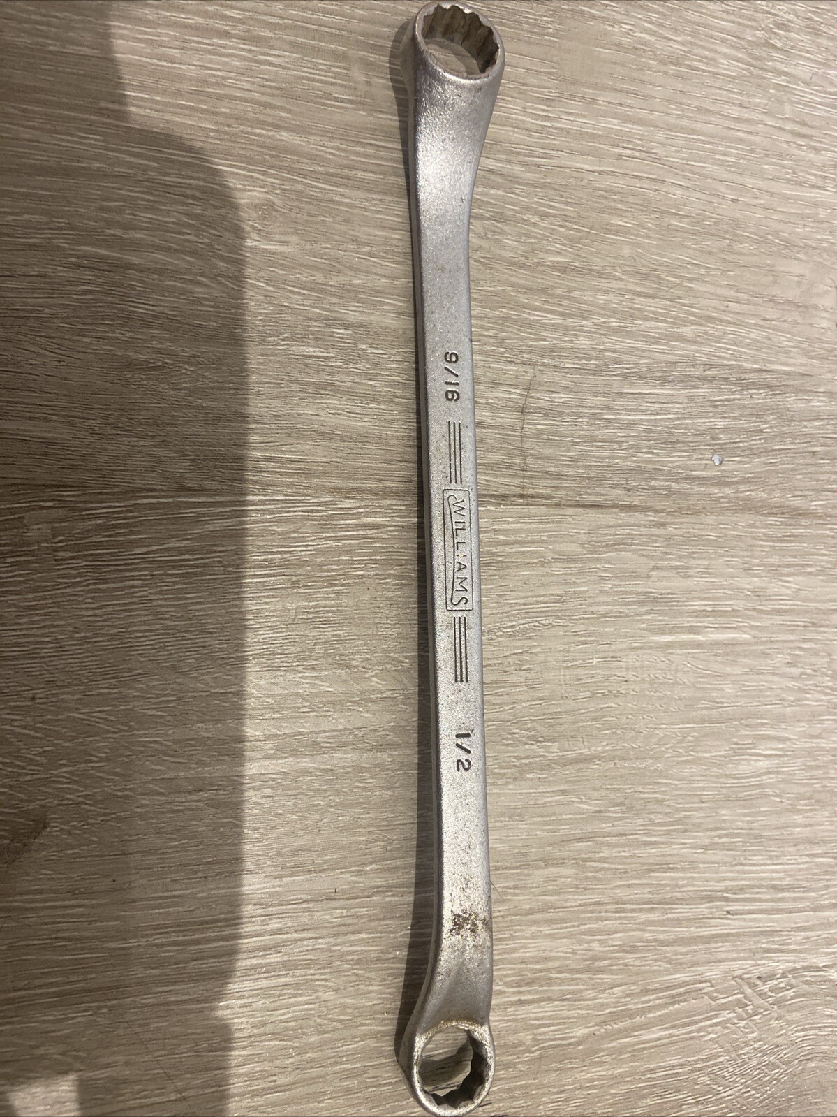 Williams Tools USA SUPERRENCH 8725B Double Box End 1/2" x 9/16" Wrench ...