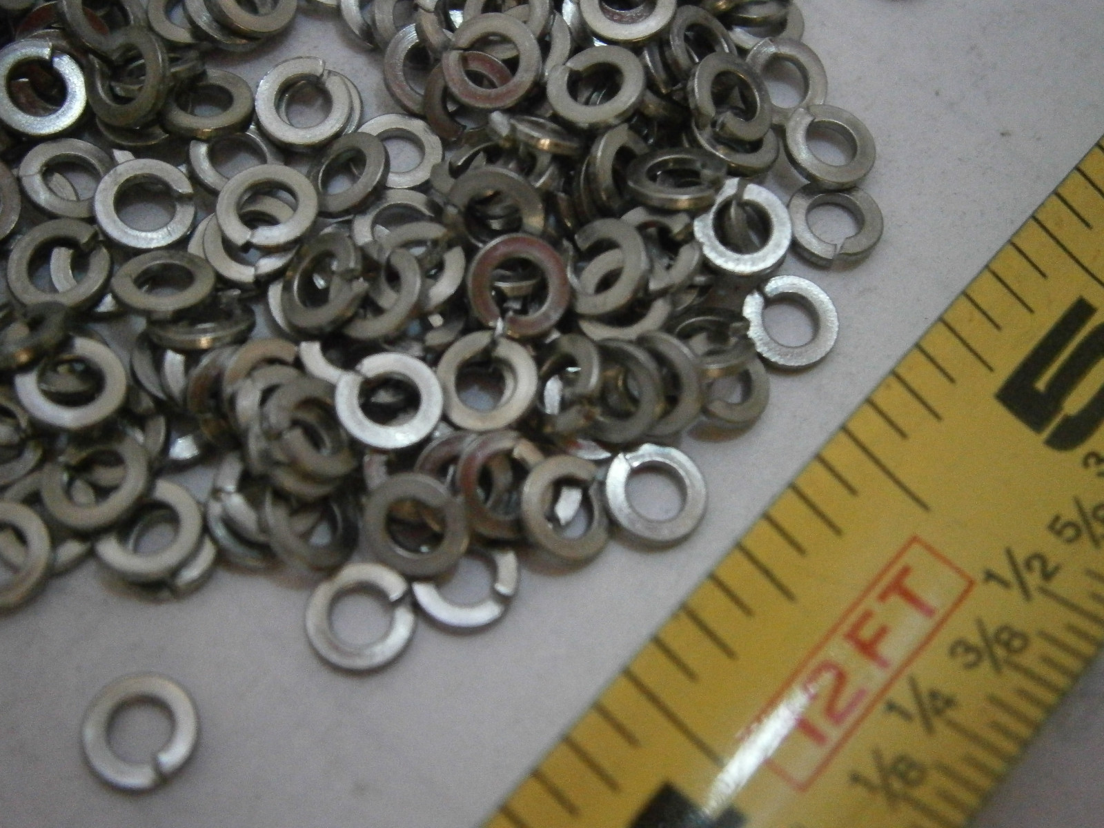 Split Lock Washer #2 Military Spec. MS35338-134 Stainless Steel Lot of ...