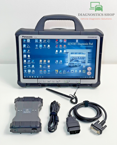Mercedes Xentry PassThru Dealer Diagnostic System ️ Panasonic CF-D1 MK3 ...