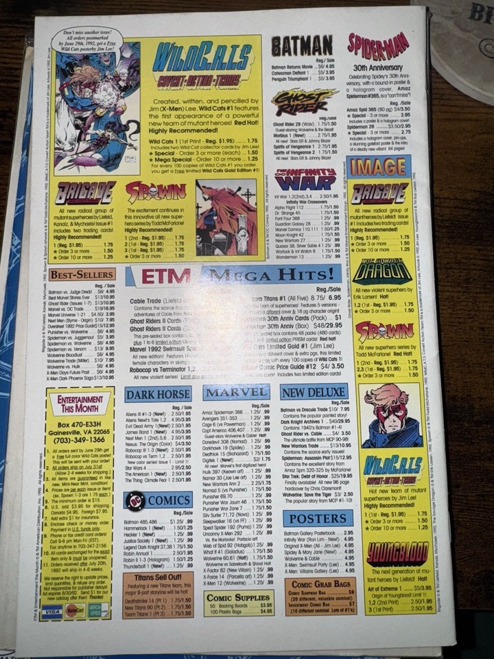 Image Comics Spawn #1 (1992) Todd McFarlane First Appearance Key Issue ...