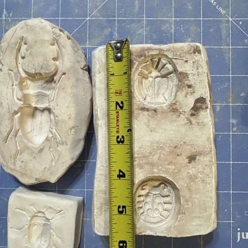 Ceramic Casting Slip Clay Plaster Mold Set Of 3 Beatles Stamps | eBay