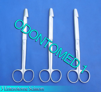 3 Enterotome Scissors ENT Veterinary Surgical Instruments | eBay