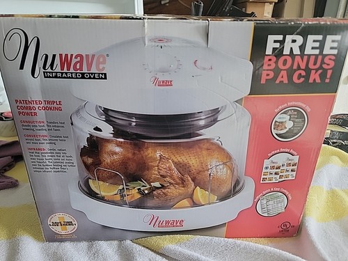 NuWave Infrared Convection Oven Grill Cooker Analog Mod. 20201 White | eBay