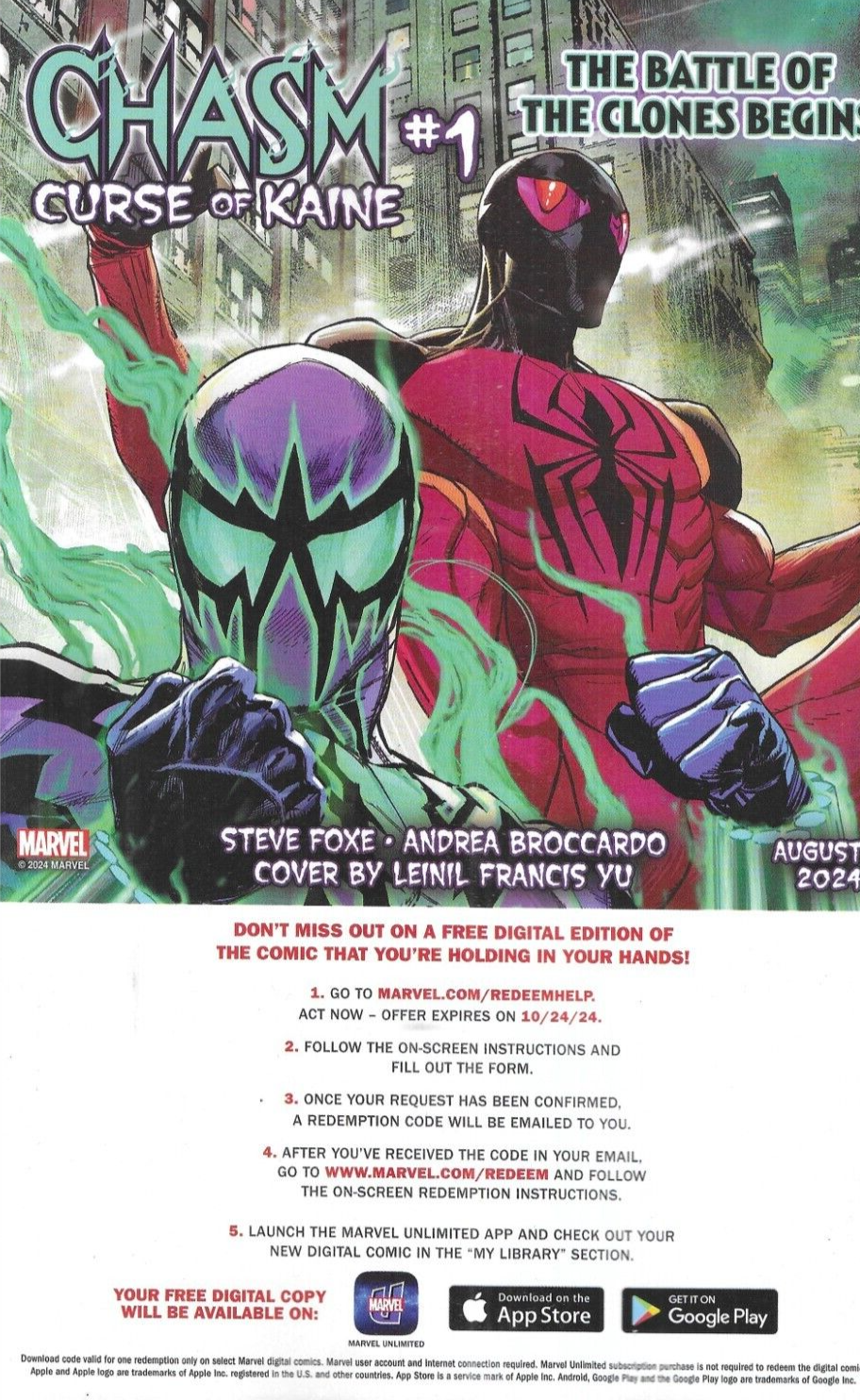 Vengeance of Moonknight Comic 7 First Print Cover A Davide Paratore ...