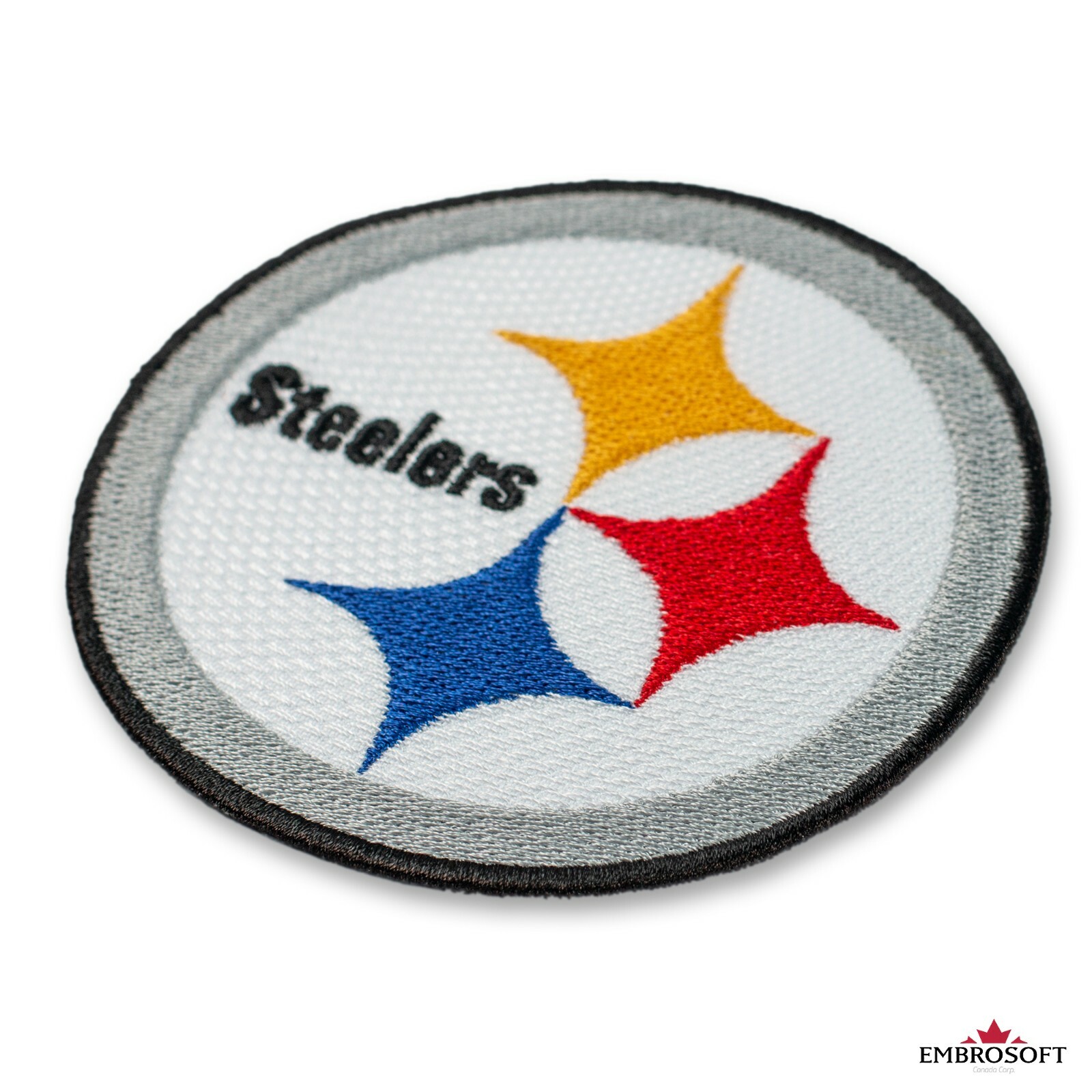 Pittsburgh Steelers Patch, American Football Team Logo, Embroidered ...