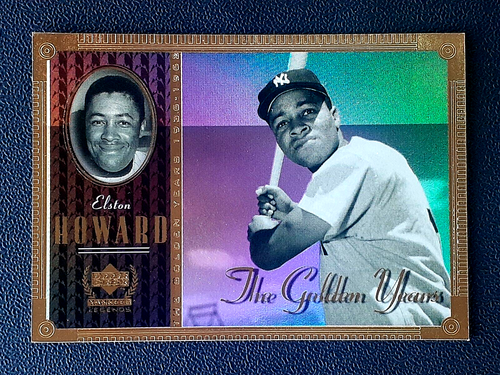ELSTON HOWARD 2000 UPPER DECK YANKEES LEGENDS GOLDEN YEARS NO GY8 55286 ...