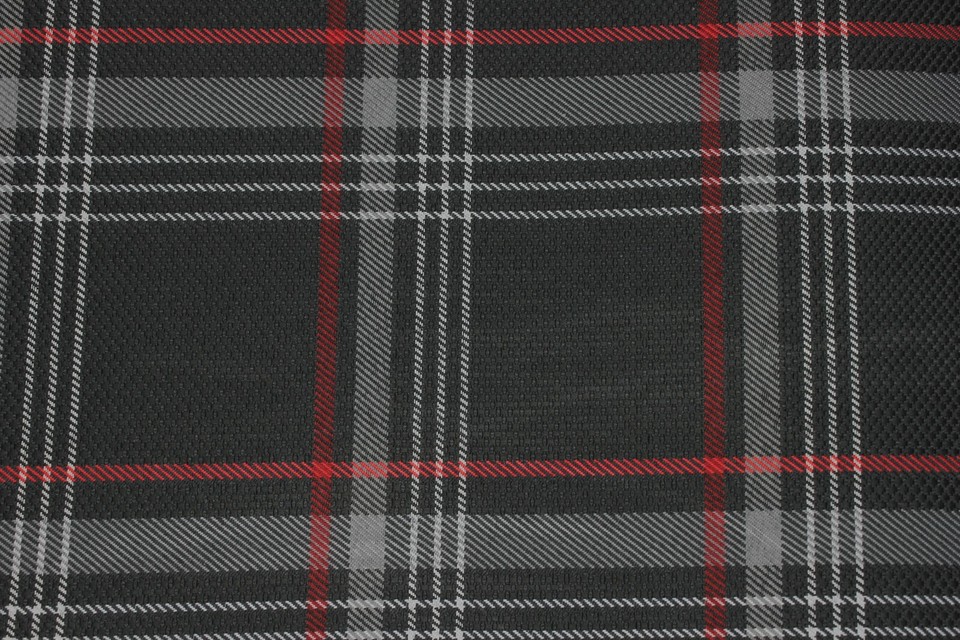 GTI Plaid Car Upholstery Fabric - VW Golf MK7- No Foam - 59" - 150CM ...