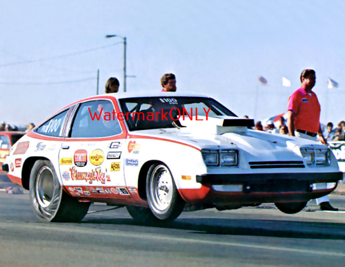 Bill "Grumpy" Jenkins "Grumpy's Toy" 1976 Chevy Monza Pro Stocker PHOTO ...