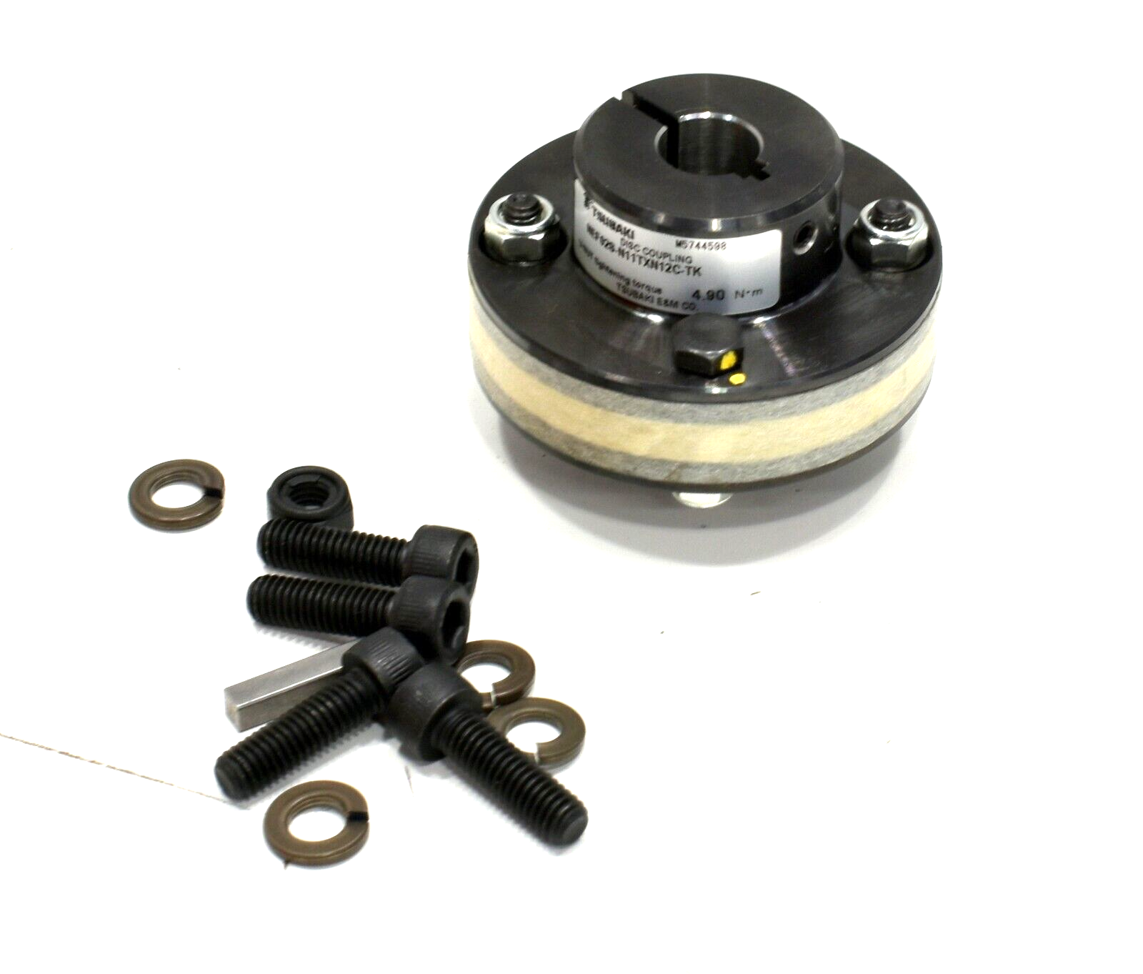 Tsubaki NEF02S-N11TXN12C-TK, Disc Coupling, U-Nut Torque 4.90 N-m ...