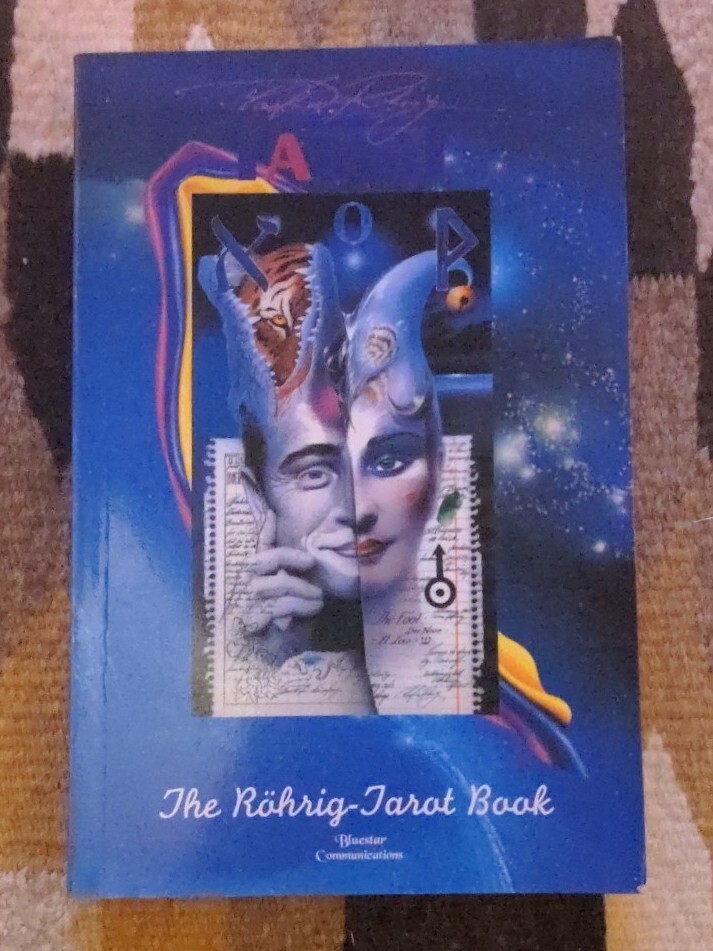 RaRe! 1st Printing The ROHRIG TAROT BOOK by Carl-W Rohrig Paperback no ...