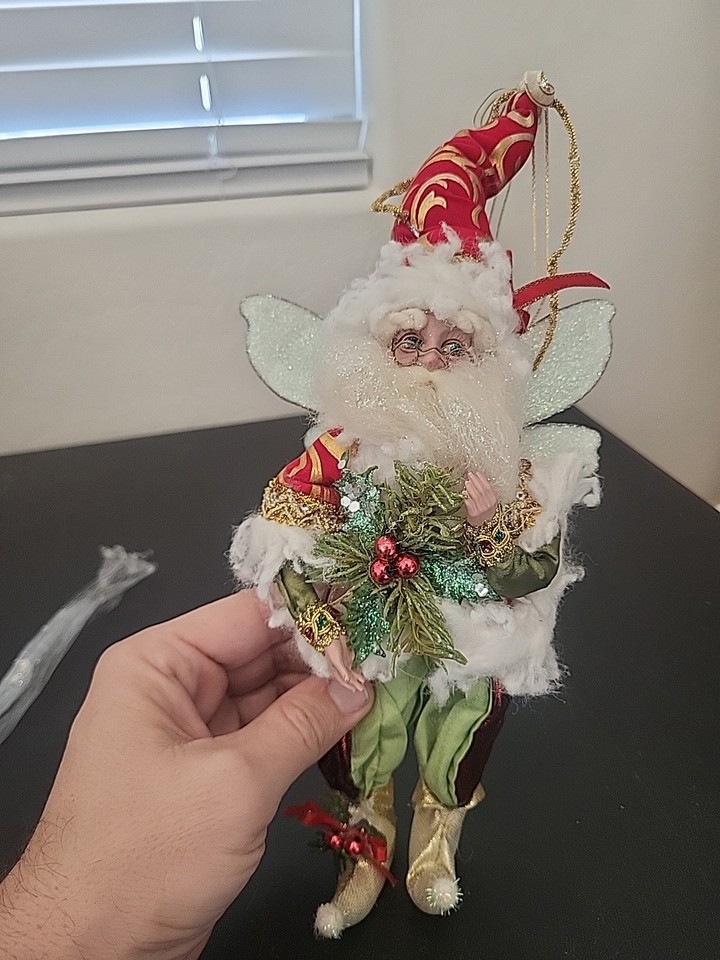 Mark Roberts Christmas Wreath Fairy - 12" Tall | eBay