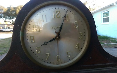 antique BULOVA Electric Clock model 1101 Fifth ave parts or repair | eBay