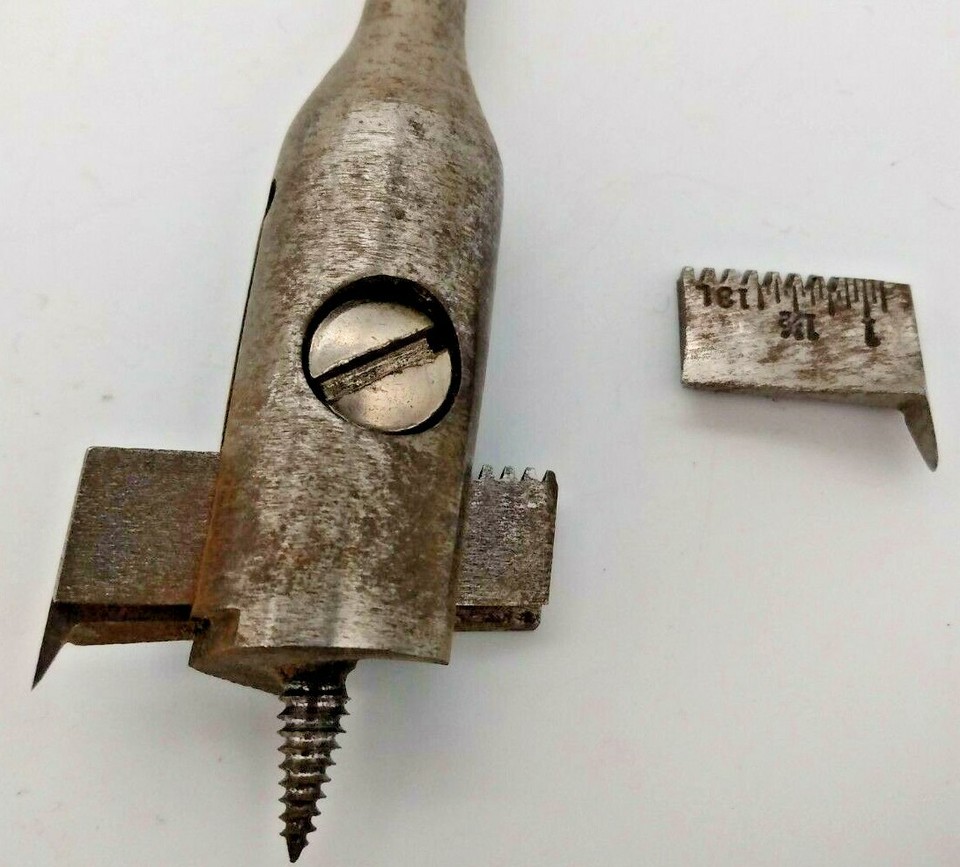 Irwin Micro Dial Expansive Wood Bit No 22 Large Wood Bit Bores 7/8" to ...