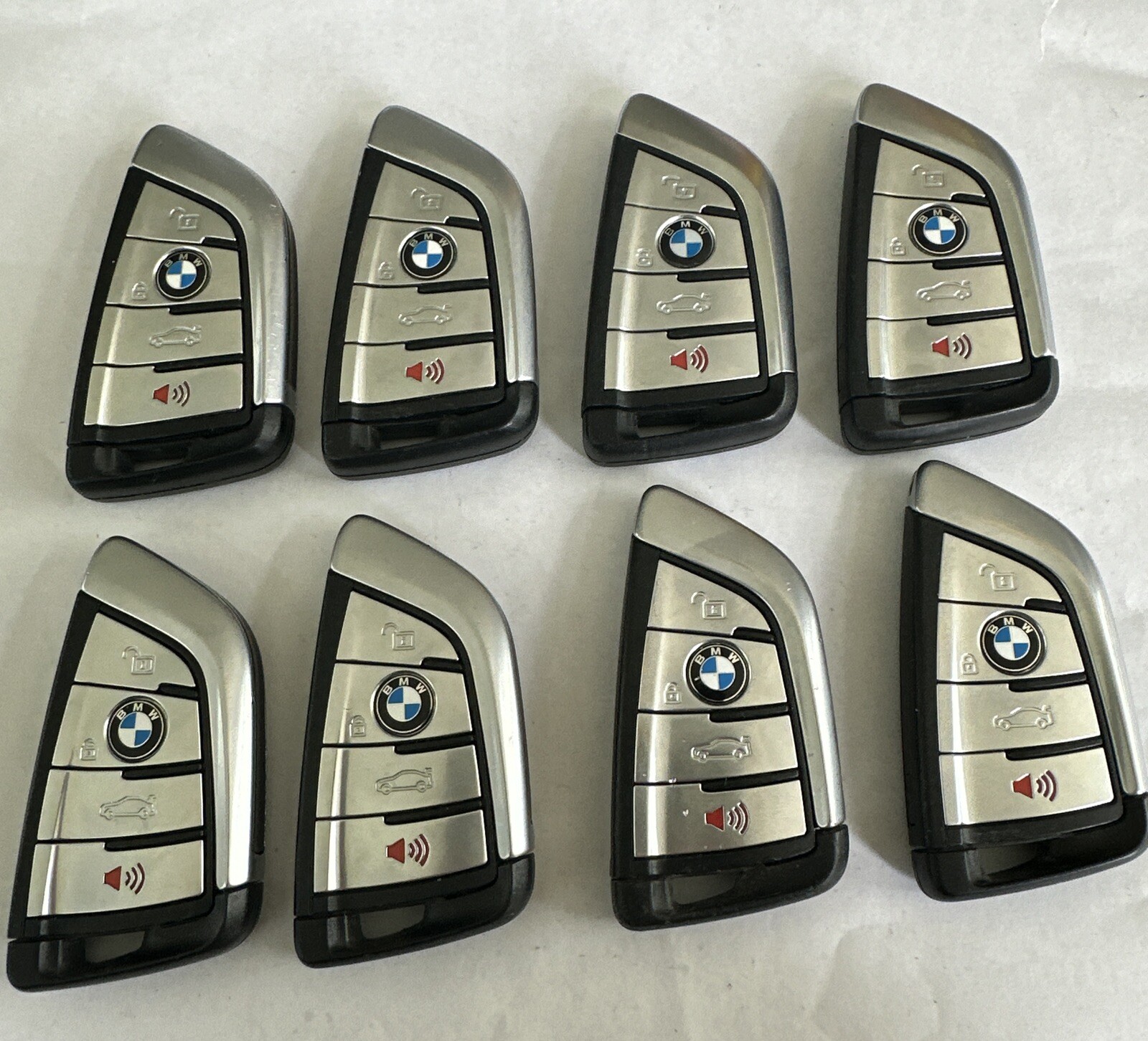 Lot 8 OEM BMW Keyless Entry Smart Remote Proximity Key Fob BMW used N5F ...