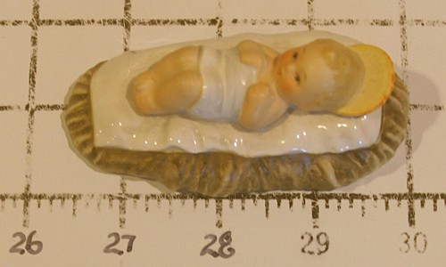 Goebel West Germany M.J. Hummel 1960s Nativity Baby Jesus Figure Manger ...
