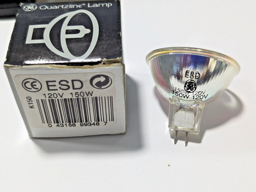 GE 43756 ESD PHOTO 150W 120V MR16 GY5.3 2pin Enlarger, Projection Lamp ...