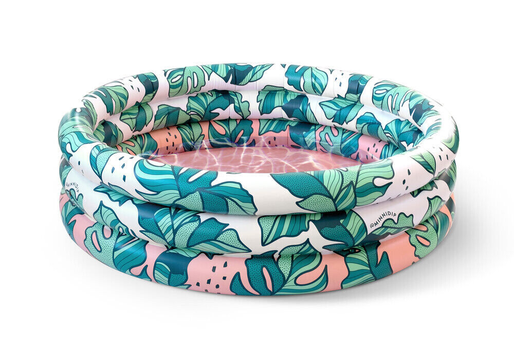 Minnidip Luxe Inflatable Pool - That's Banana(Leave)s! (5.5' x 1.5 ...