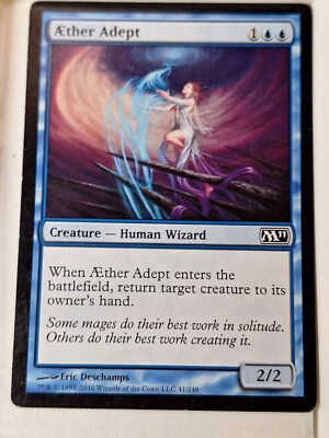 Aether Adept - Magic 2011 Core Set M11 - Magic the Gathering MTG Nice ...