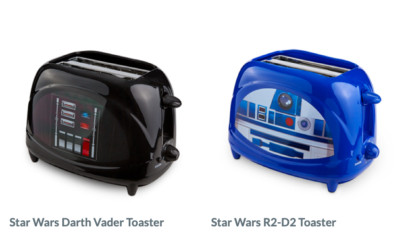 Star Wars Toaster Oven Choose R2-D2 or Darth Vader Great Gift Idea NEW ...