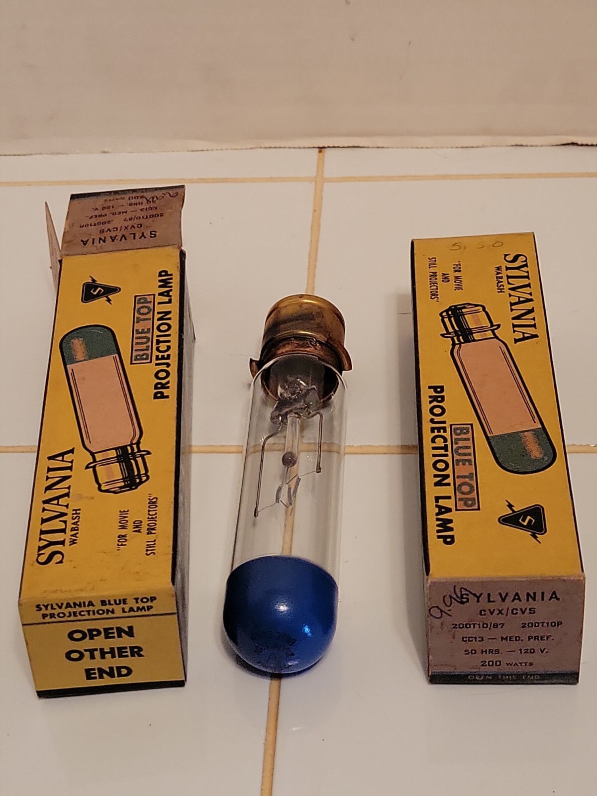 1 Sylvania CVS/CVX 120V 200W Light Bulb Replacement Projector Lamp Blue ...