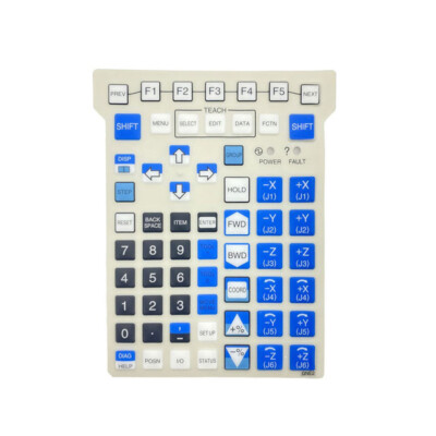 Membrane Button Protective Film For FANUC Teach Pendant GNE2 KeyPad ...