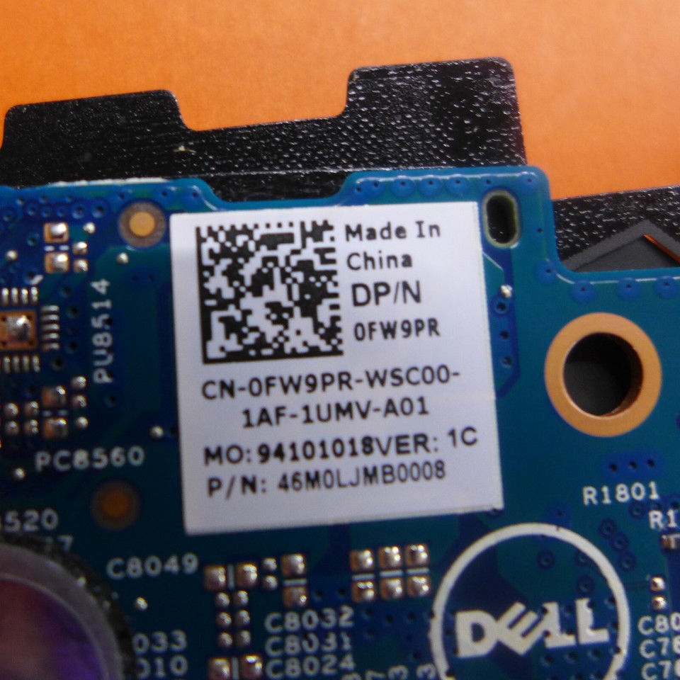 NEW Dell Inspiron 5301 Motherboard i7-1165G7 19765-1 FW9PR | eBay