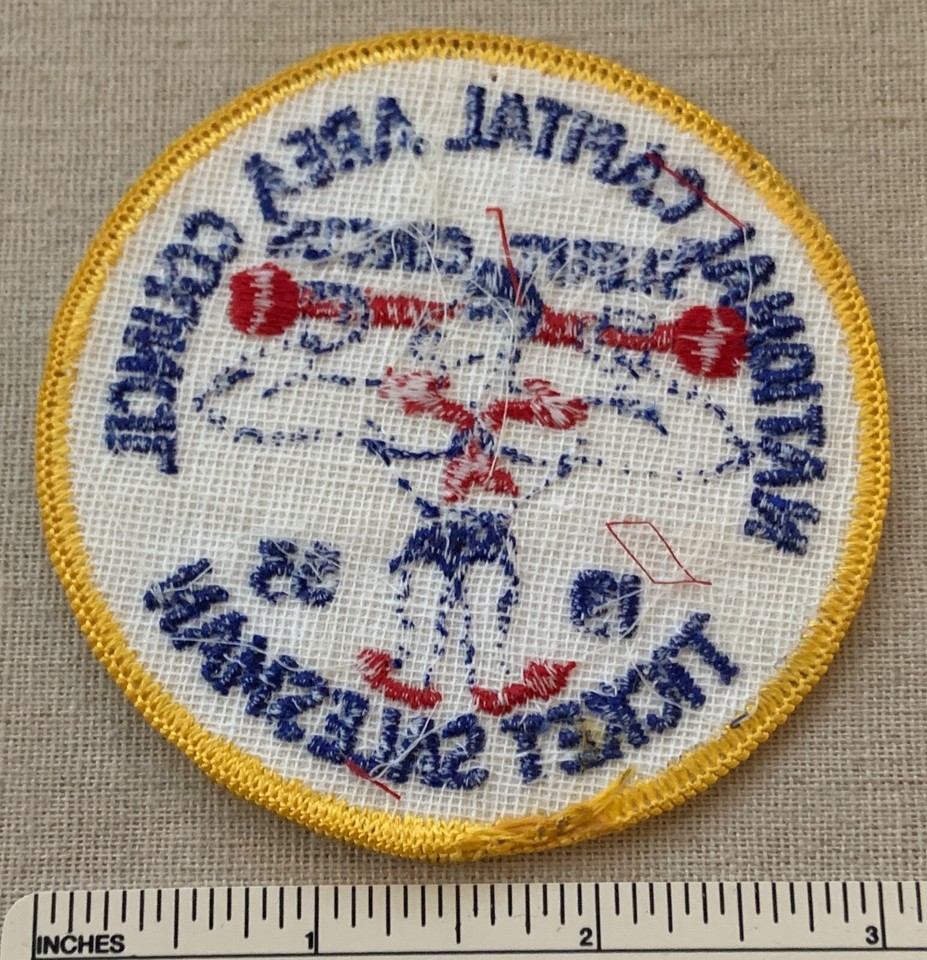 VTG 1963 NATIONAL CAPITAL AREA COUNCIL Boy Scout Circus PATCH Ticket ...