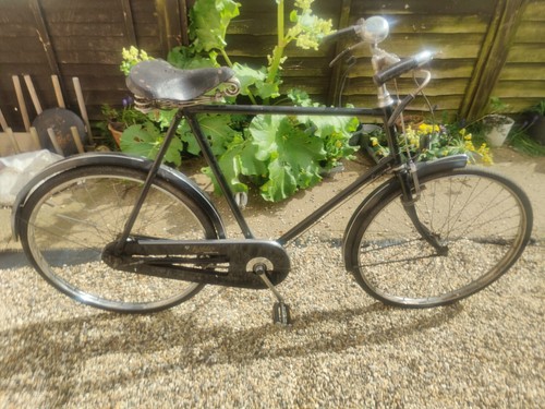 Pashley WW2 1940s Gents Bicycle Swiss Sturmey Archer Hub Twisted Spring ...
