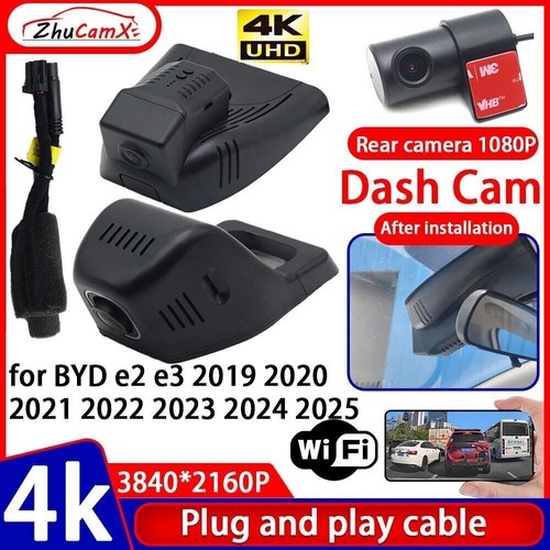4K UHD Wifi DVR Dash Cam Camera for BYD e2 e3 2019 2020 2021 2022 2023 ...