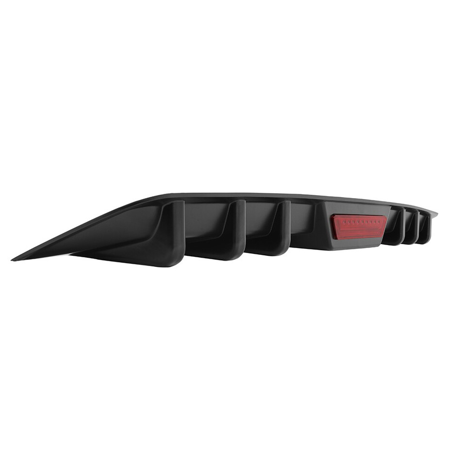 For Nissan Sentra Rear Bumper Diffuser Lip Spoiler Splitter Body Kit ...