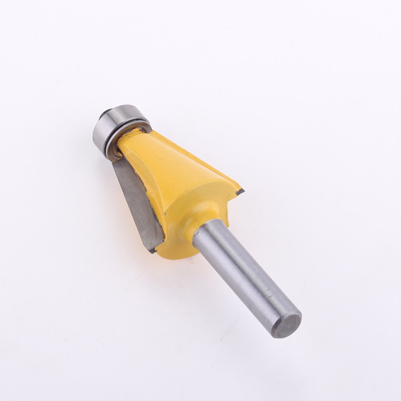 1pcs 8mm Shank 15 Degree Chamfer & Bevel Edging Router Bit Woodworking ...