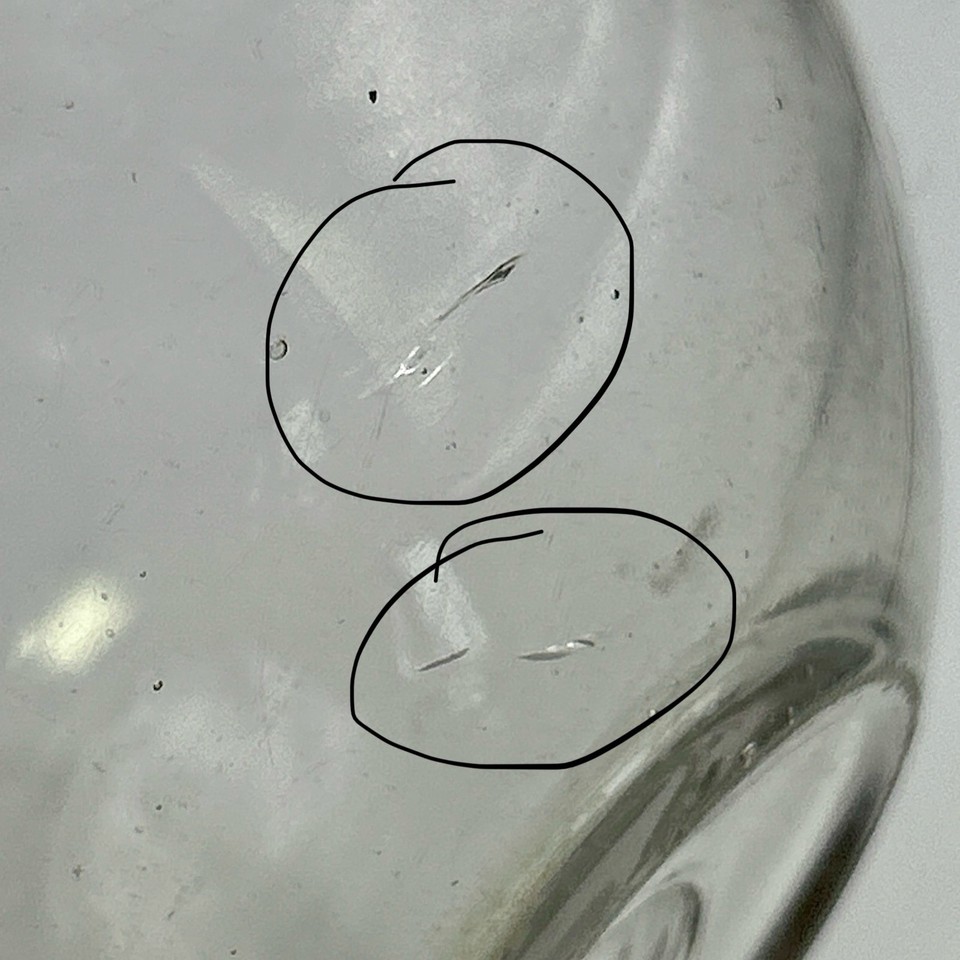 'From The Rexall Store' Embossed Glass Goldfish Bowl Pharmacy Drug ...