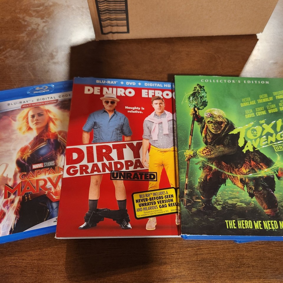 Lot Of 12 Blue Ray DVDS | eBay