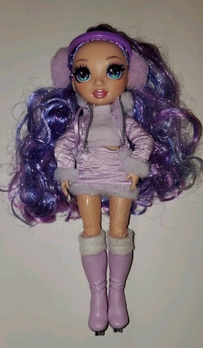 Rainbow High Violet Willow Winter Break Doll Original Clothes Shoes lot ...