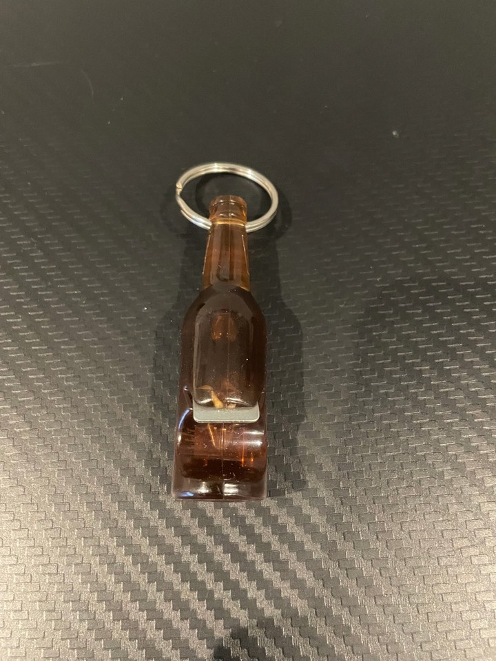 Vintage Bud Light Bottle Opener Keychain Plastic Beer Bottle ...
