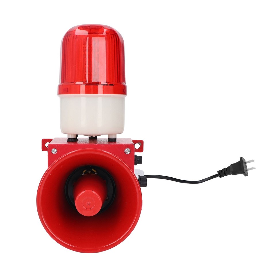 Industrial Alarm System 115db LED High Power Siren Audible Visual Alarm ...