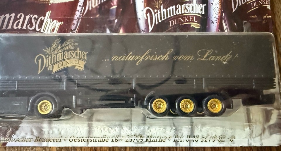 RARE Dithmarscher Dunkel Premium Beer Truck Die Cast Collectible ...
