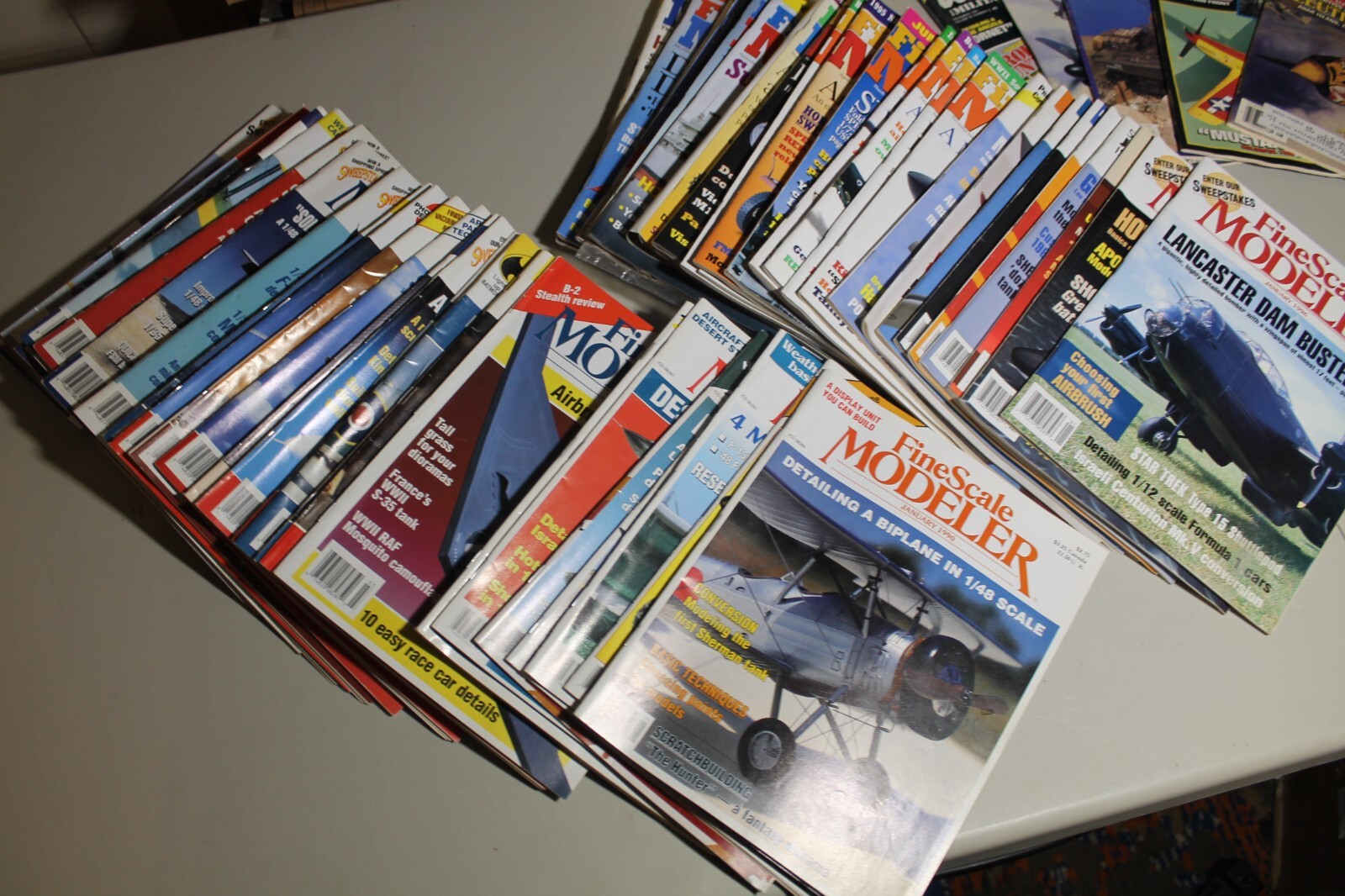 Vintage Lot of 60+ FineScale Modeler Magazines Late 90's 00's Airplanes ...