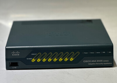 Cisco ASA 5505 Series V12 Adaptive Security Appliance | eBay