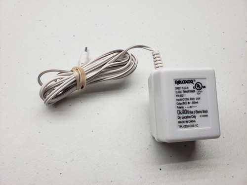 Relaxor 2.8V Class 2 Transformer- P/N 50211 (MALE PLUG) power cord part ...
