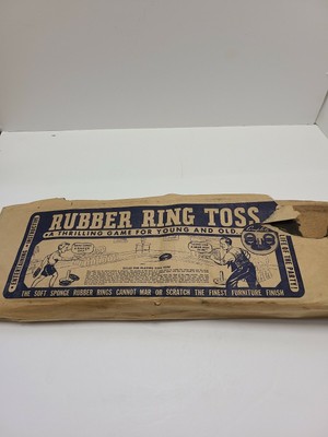 Vintage Rubber Ring Toss Game | eBay