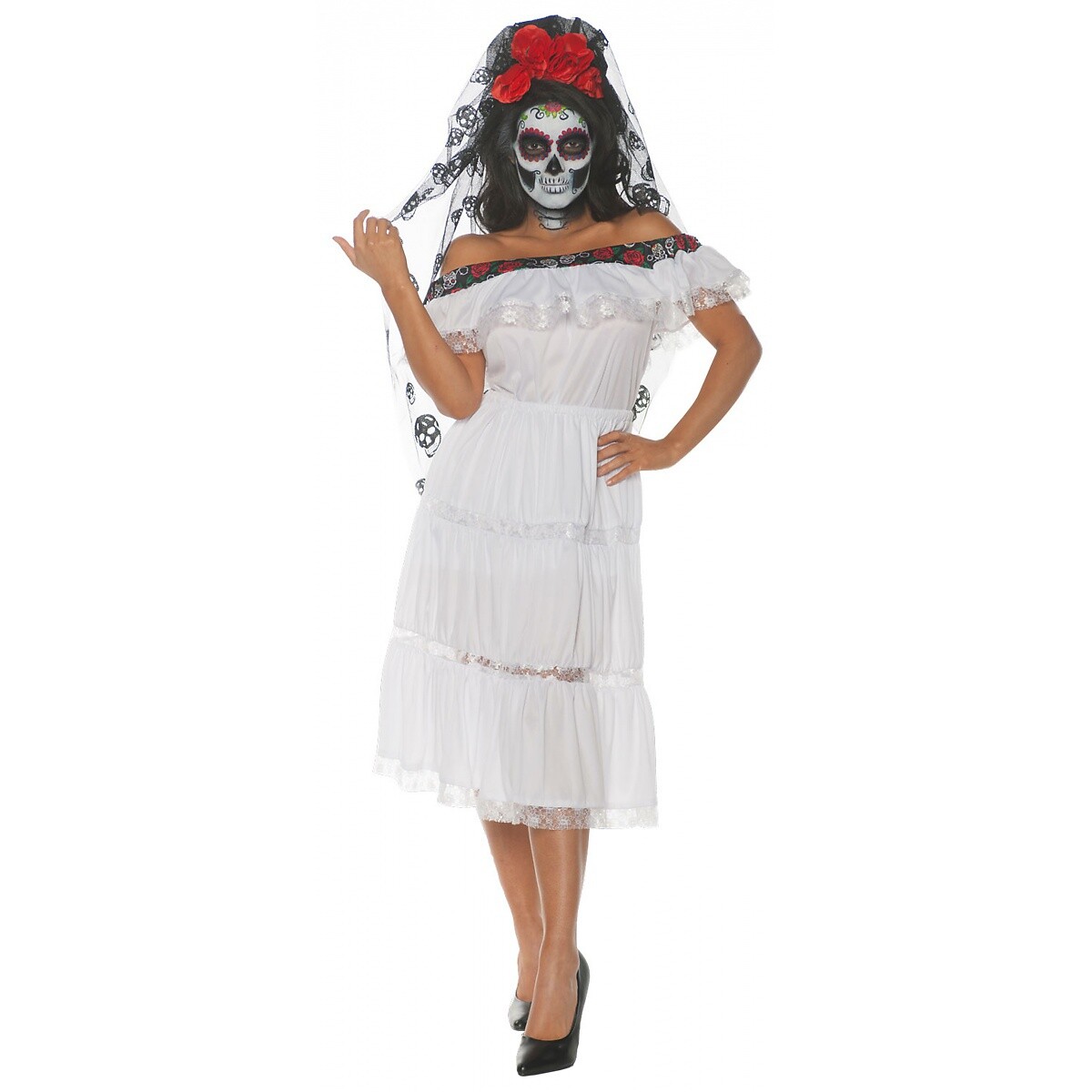 Day Of The Dead Skull Costume