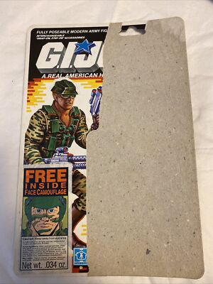 1988 Hasbro G.I. Joe RECOIL FILE CARD | eBay