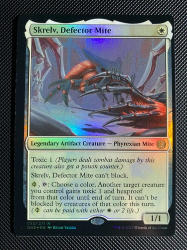 Skrelv, Defector Mite - Foil - Phyrexia: All Will Be One MTG | eBay ...