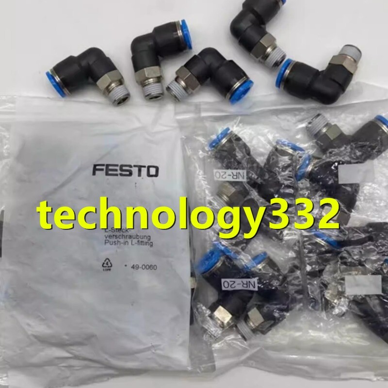 10PCS NEW FESTO Quick Plug connector L QSL-1/8-6 153046 #LM | eBay