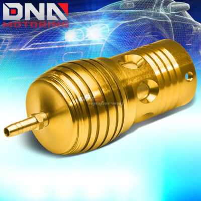 30-PSI ADJUSTABLE GOLD RFL ALUMINUM TURBO BOOST TURBOCHARGER BLOW OFF ...