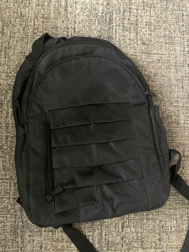 Thirty-One Black Her Deluxe Fabric Backpack with Zippered Cooler ...