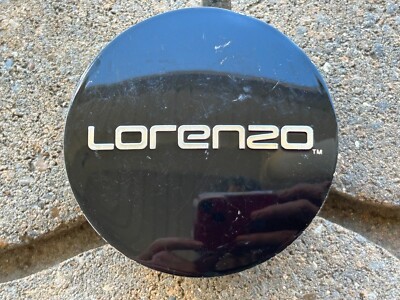 LORENZO CUSTOM WHEEL CENTER CAP GLOSS BLACK FINISH SC-188 S1105-06-51 2 ...