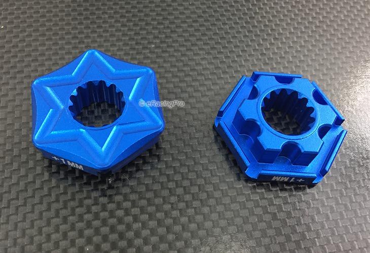 Aluminium Alloy Wheel Hex Claw (+1mm) for Traxxas X-Maxx | eBay